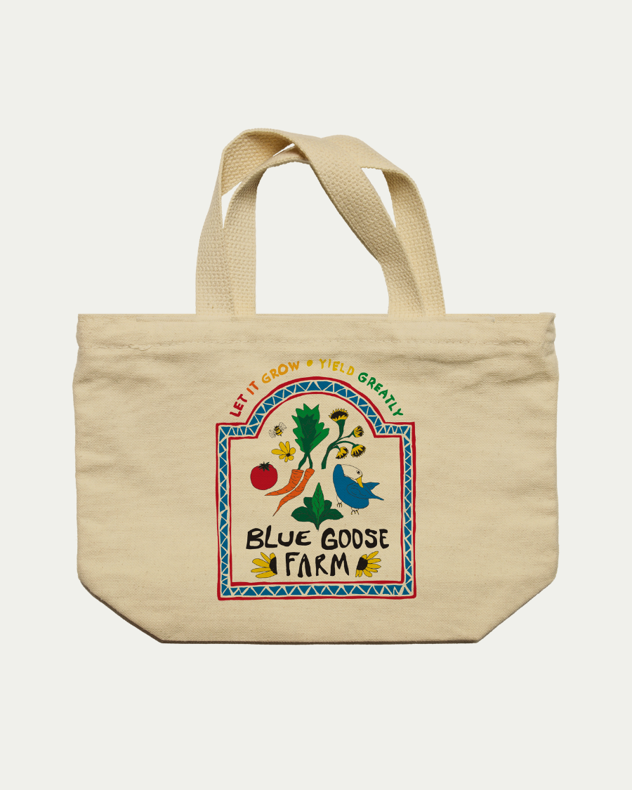Blue Goose Canvas Tote Bag – Blue Goose Farm
